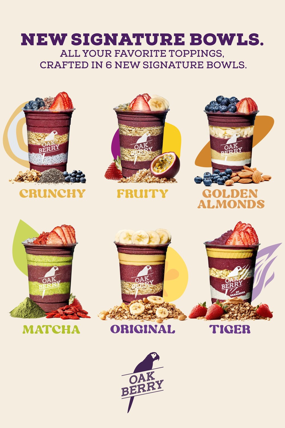 Bowled Over for Açaí: OAKBERRY Launches Newly Expanded Signature Bowl Menu