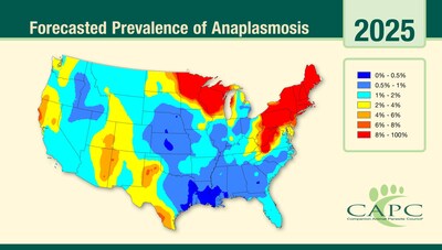 Companion Animal Parasite Council 2025 Pet Parasite Forecast Warns ...