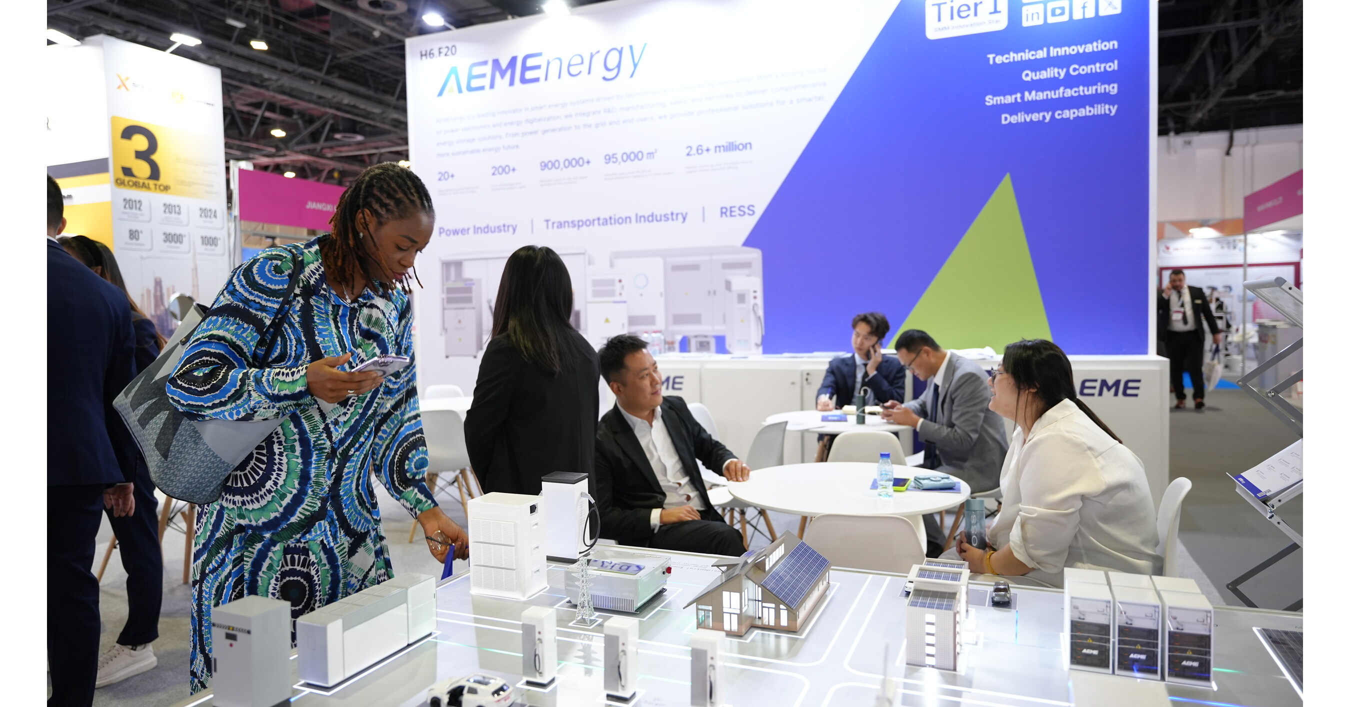 AEMEnergy Unveils Ultra-Compact Liquid-Cooling BESS at MEE Dubai 2025
