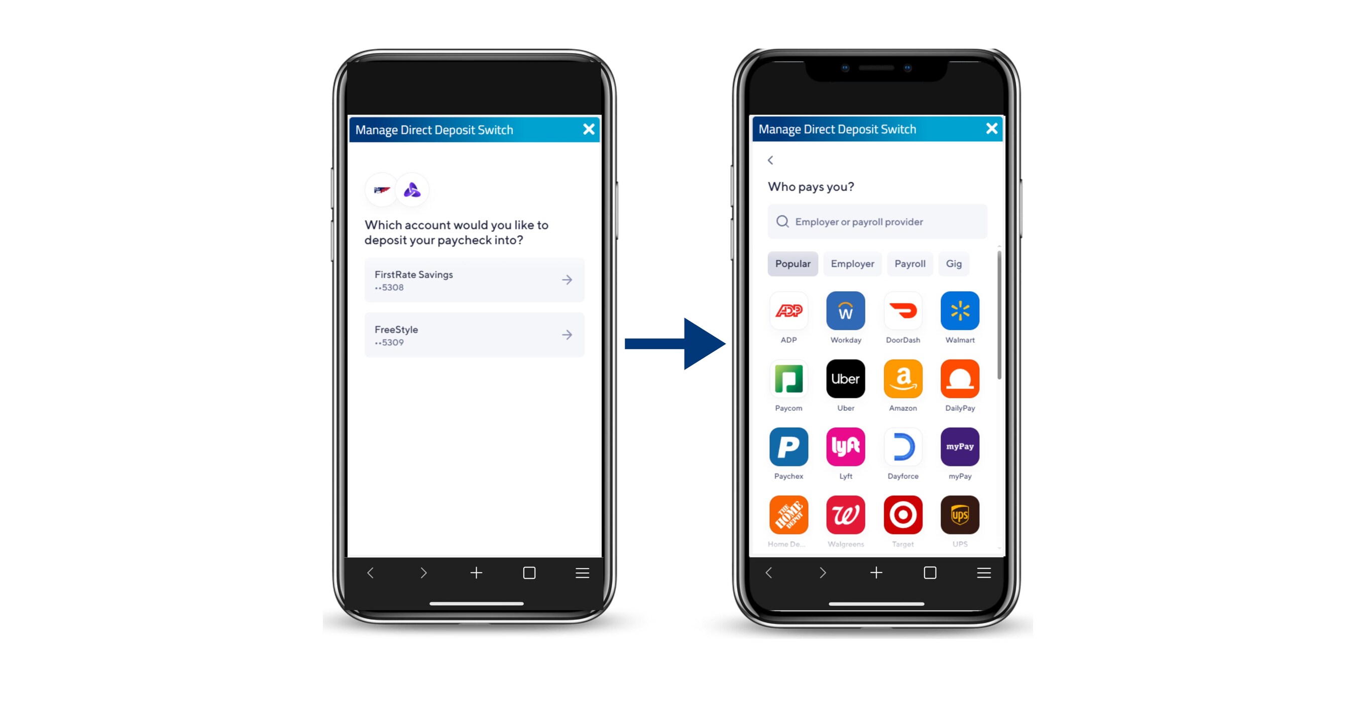 FNB Introduces Direct Deposit Switch Capabilities