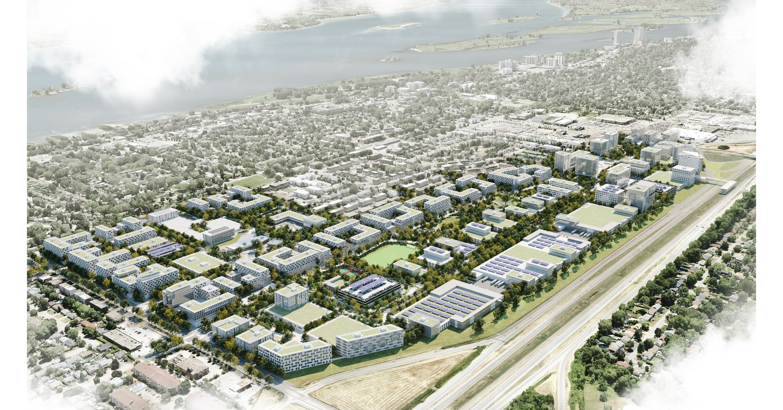 Requalification du parc industriel le long de l'autoroute 40 - Avantia ...