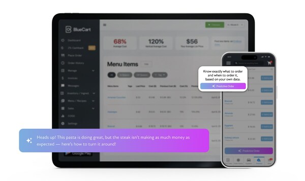 BlueCart Unveils Predictive Ordering, Menu Profitability Benchmarking ...