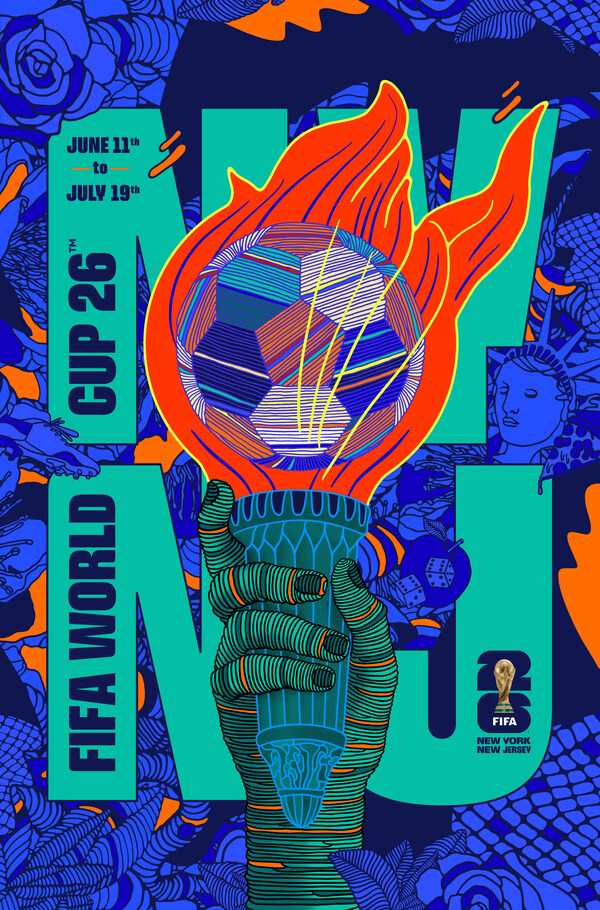 FIFA WORLD CUP 2026™ NEW YORK NEW JERSEY POSTER UNVEILED