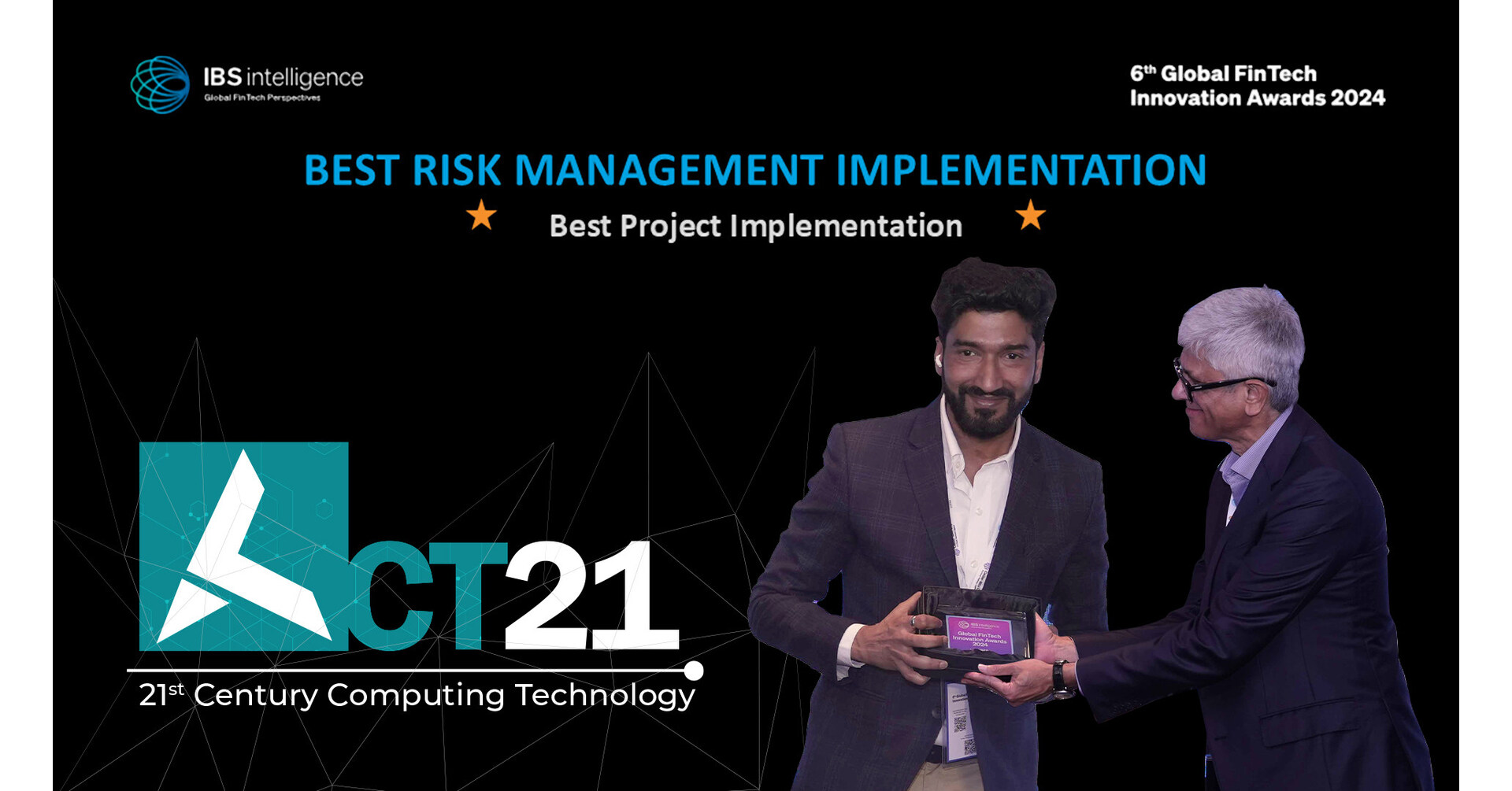 ACT21 Software Clinches Best Risk Implementation at IBSi Global FinTech Innovation Awards 2024