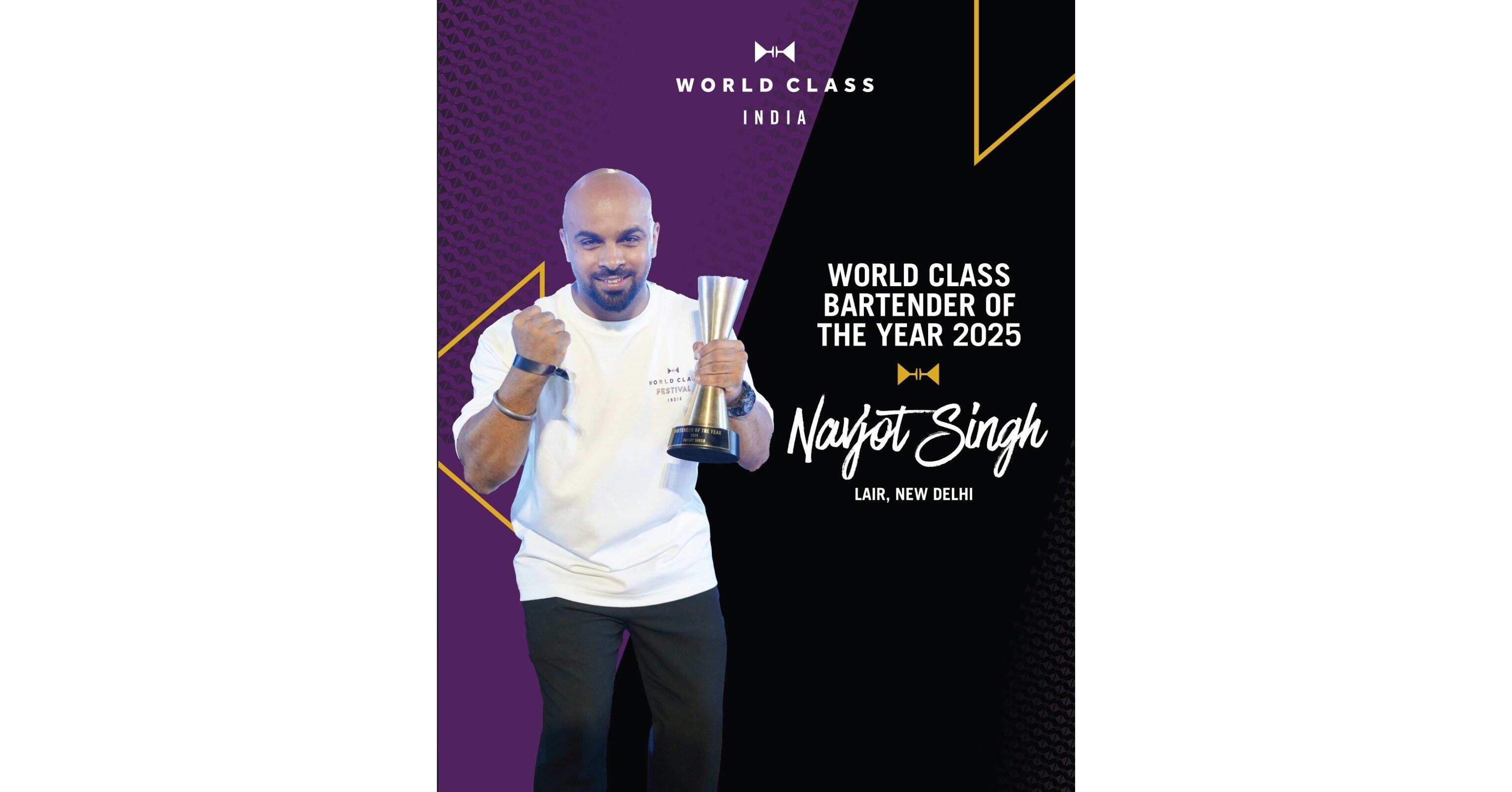 Diageo's World Class India finds its 2025 winner in Navjot Singh