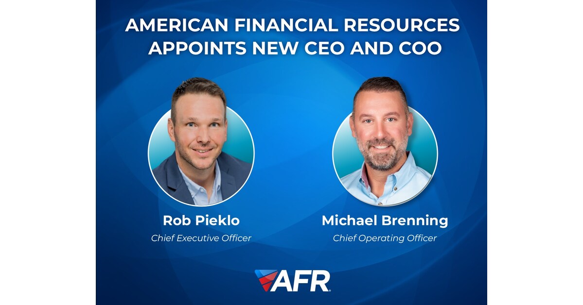 American Financial Resources Appoints New CEO and COO Following Record ...