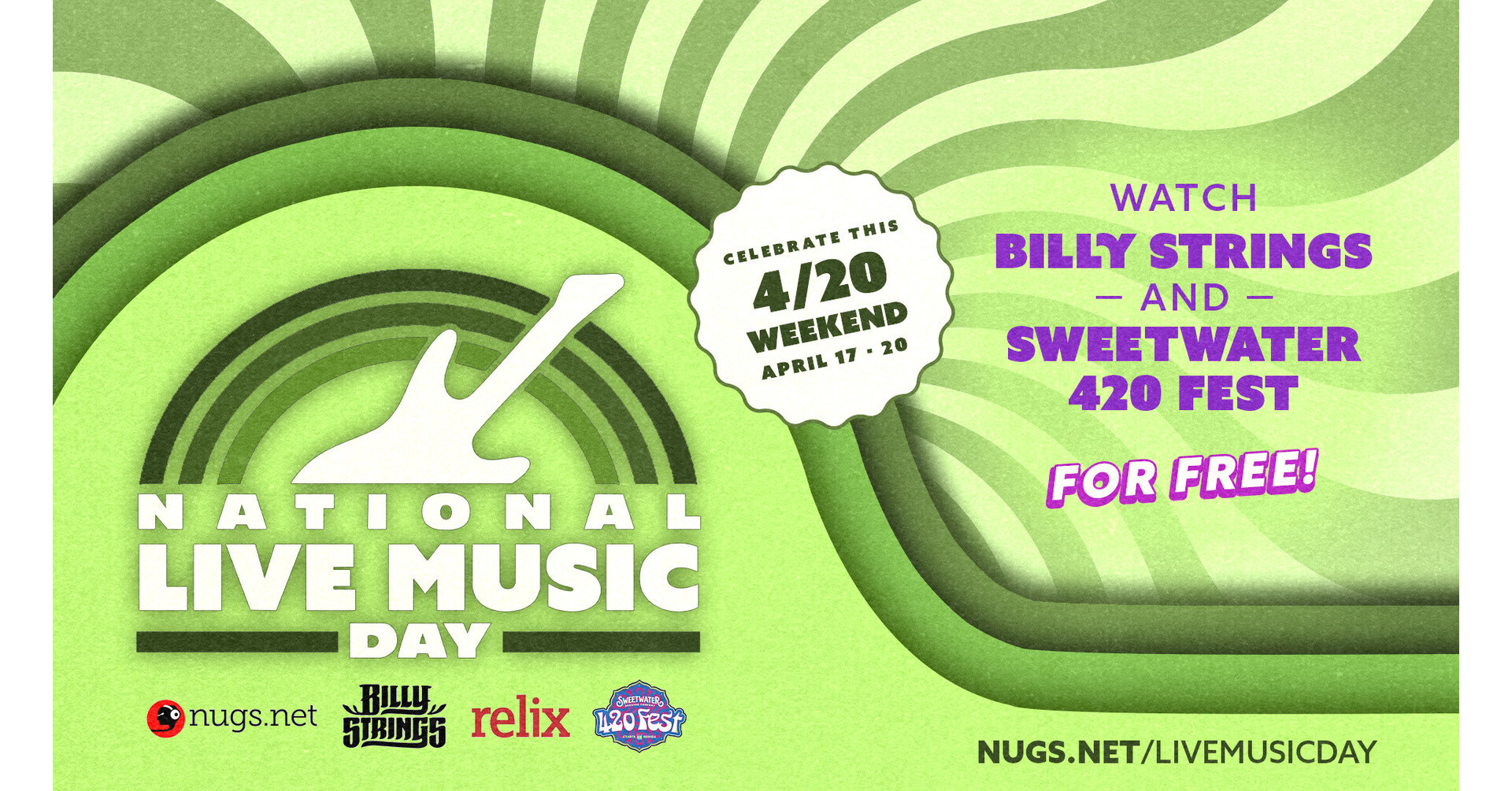 National Live Music Day Launches April 20, 2025 -- A New Holiday for ...