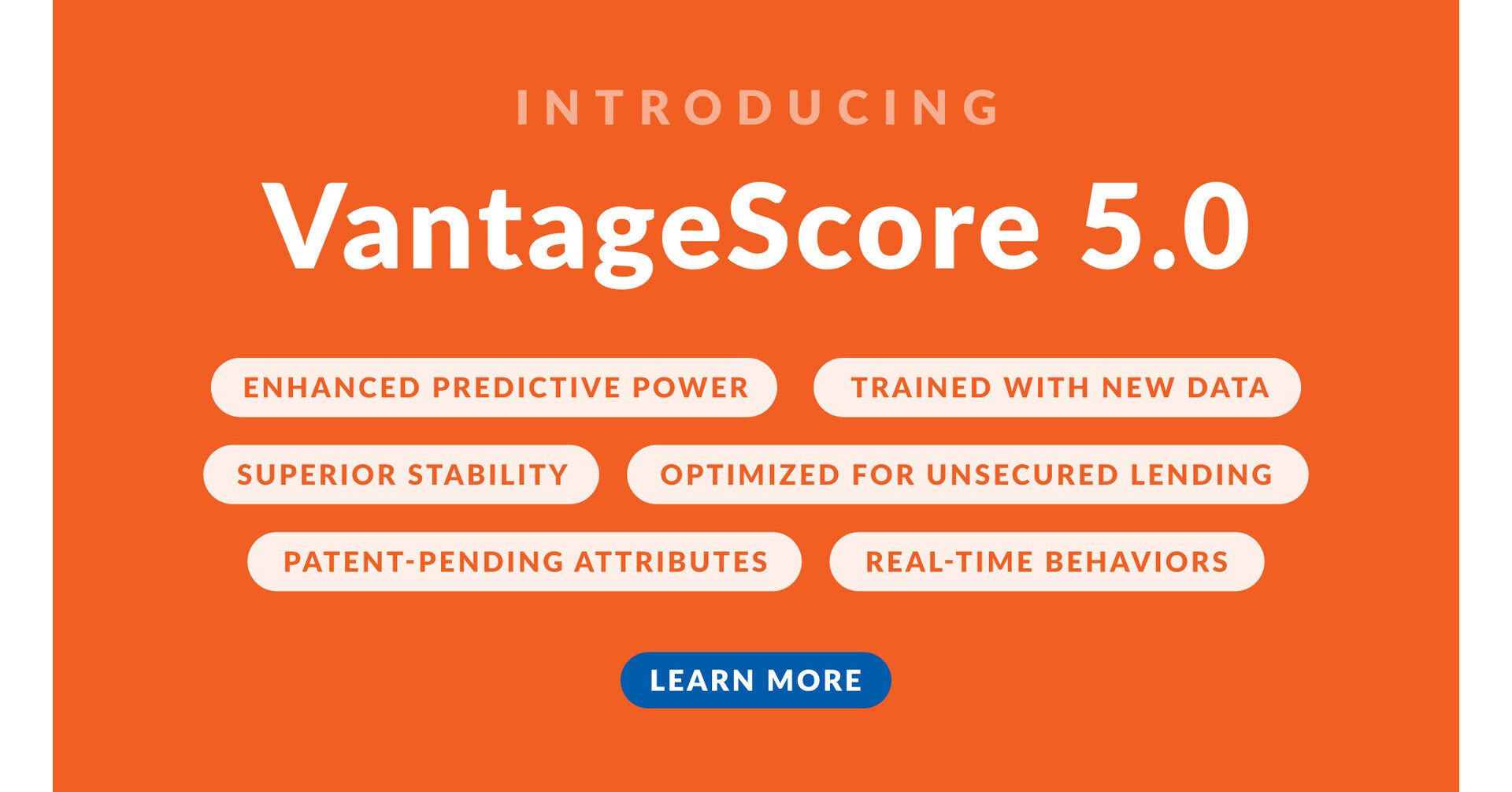 VantageScore® Launches All New 5.0 Credit Score Model, Delivering ...