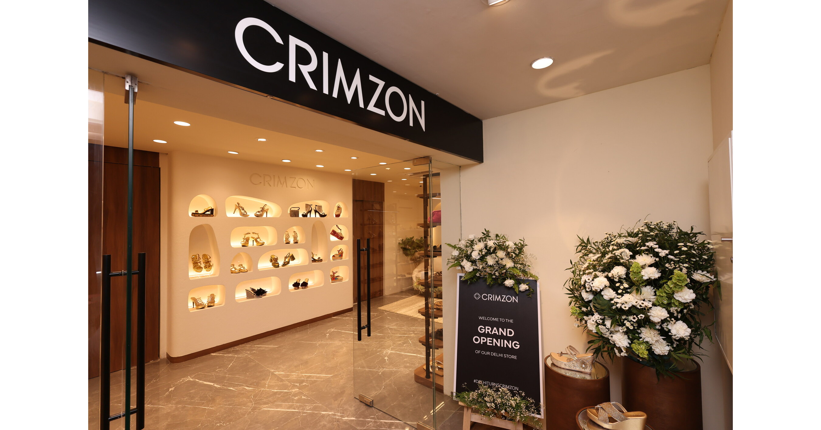 Crimzon Launches its First Flagship Footwear Boutique in Defence Colony ...