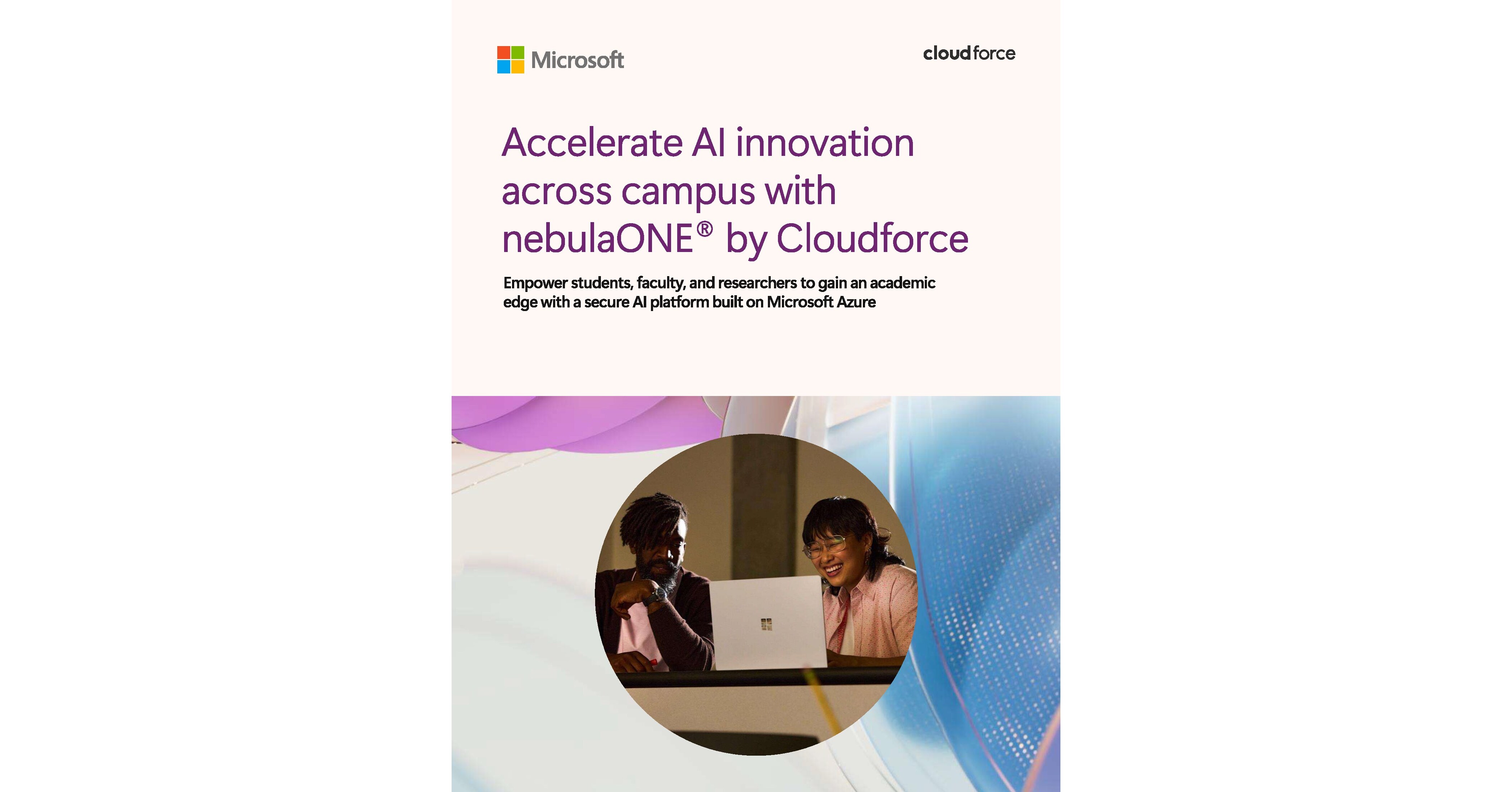 Cloudforce Launches nebulaONE® on Microsoft Azure: The Leading AI Gateway for Higher Education