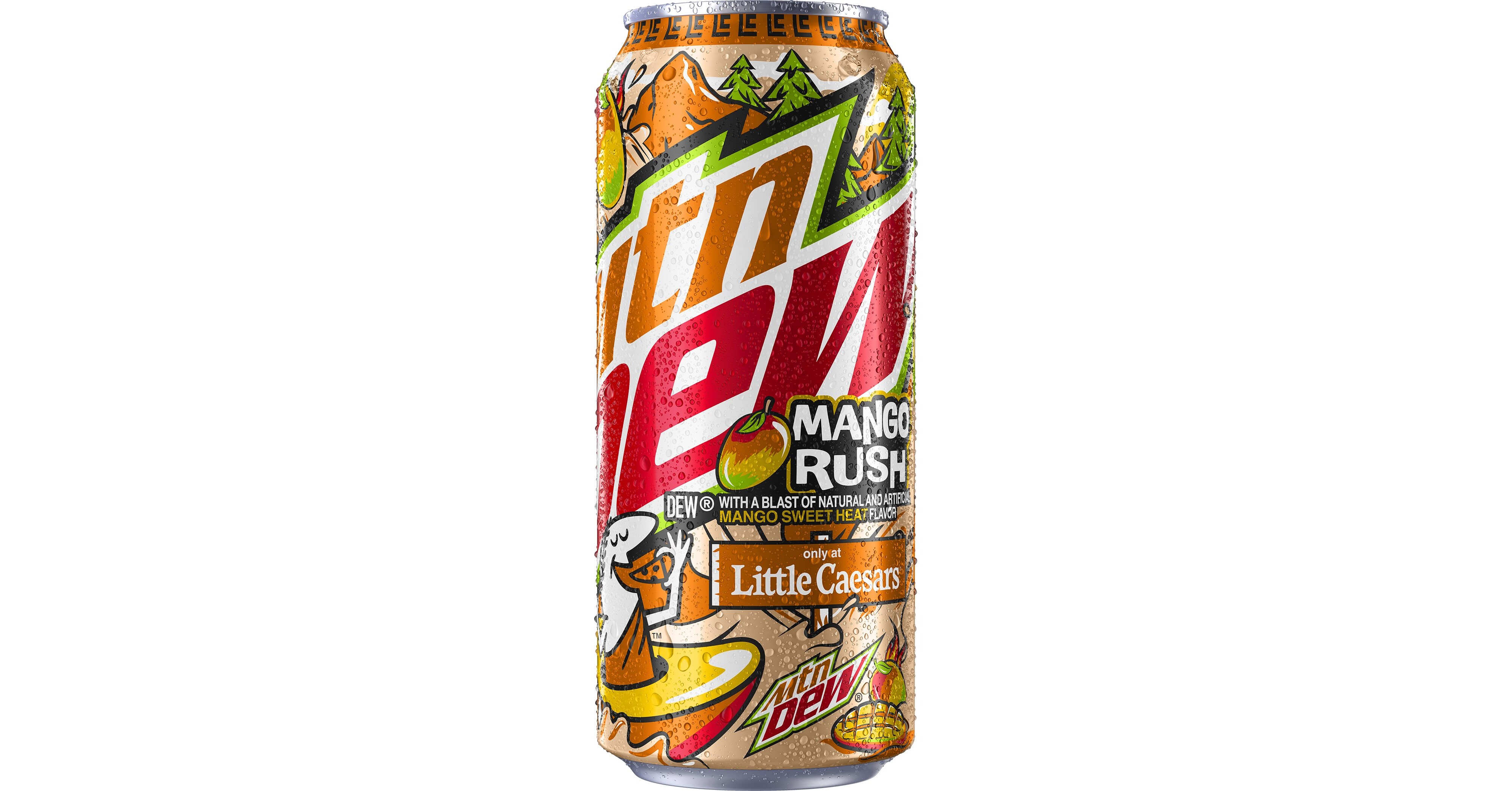 Little Caesars® and Mountain Dew® Launch Their Mango Craze with New Mountain Dew® Mango Rush