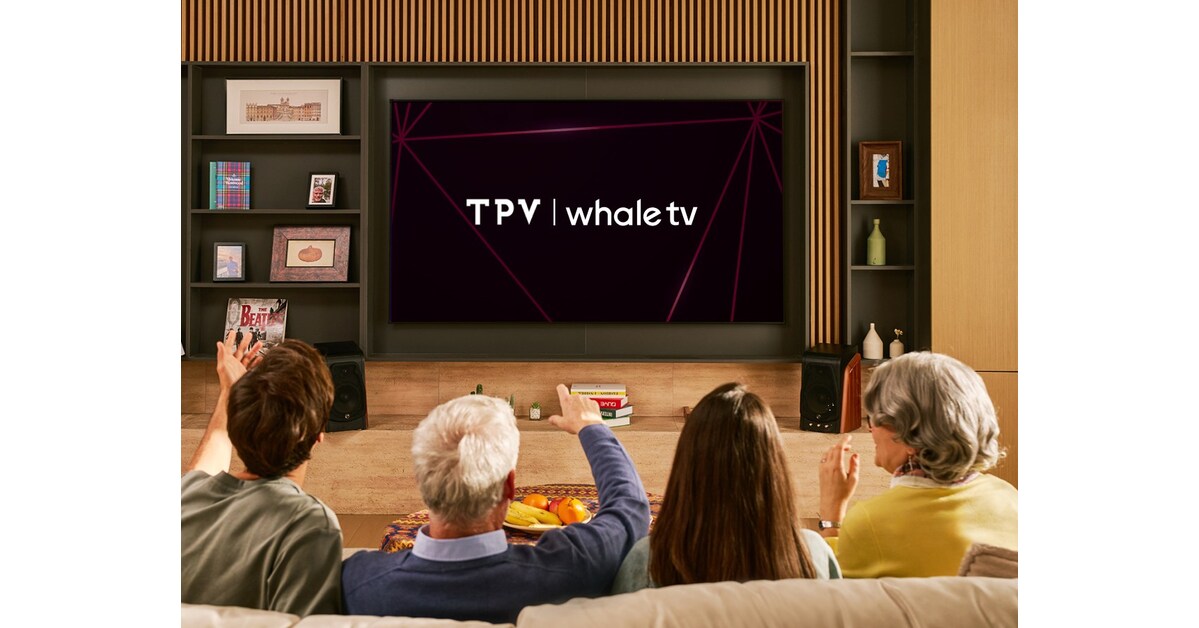 Whale TV and TPV to Launch Whale TV Enabled Smart TVs Across Asia