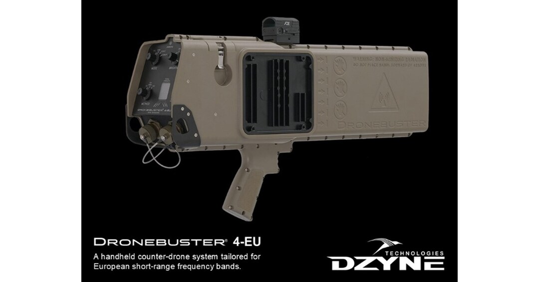 DZYNE Introduces Dronebuster® 4-EU, Expands Production After Securing ...