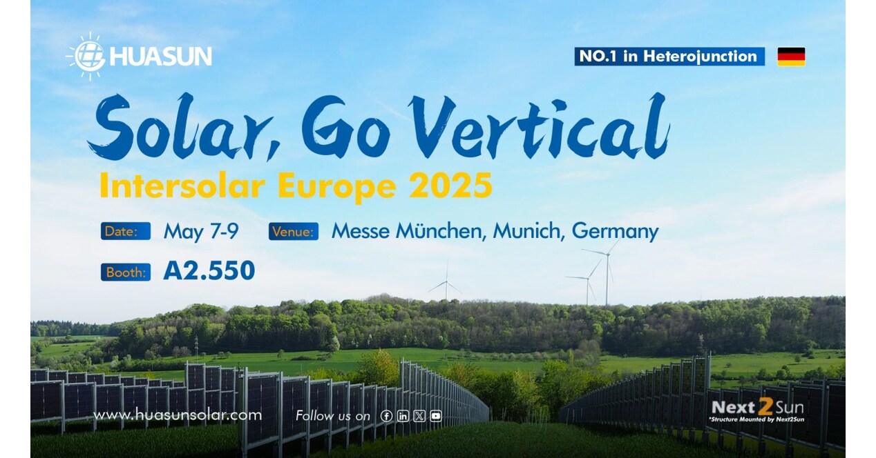 Breaking Limits: Huasun Energy to Unveil Next-Gen HJT Solar Panels at ...