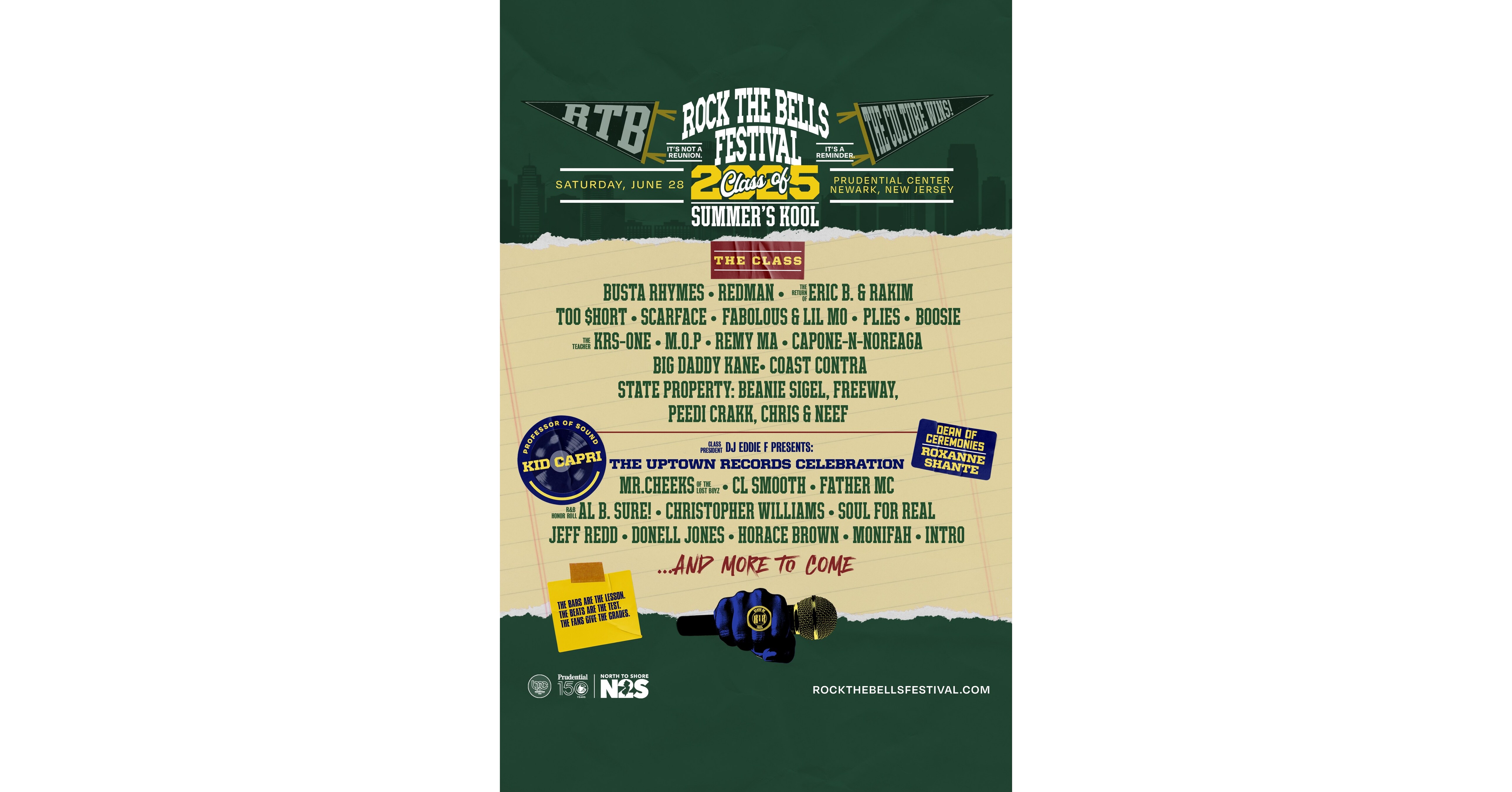 Rock The Bells Festival Returns with Class of 2025: Summer's Kool ...