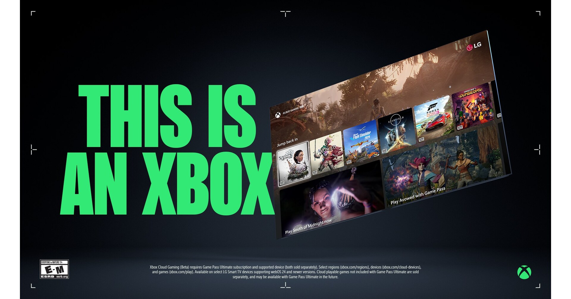 LG BRINGS XBOX CLOUD GAMING (BETA) EXPERIENCE DIRECTLY TO LG SMART TV ...