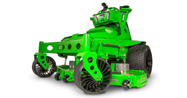 Mean Green Introduces First Commercial-Electric Stand-On Autonomous Mower