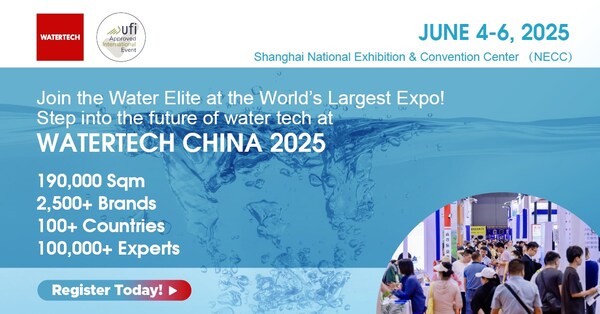Explore the Future of Water Innovation at WATERTECH CHINA 2025