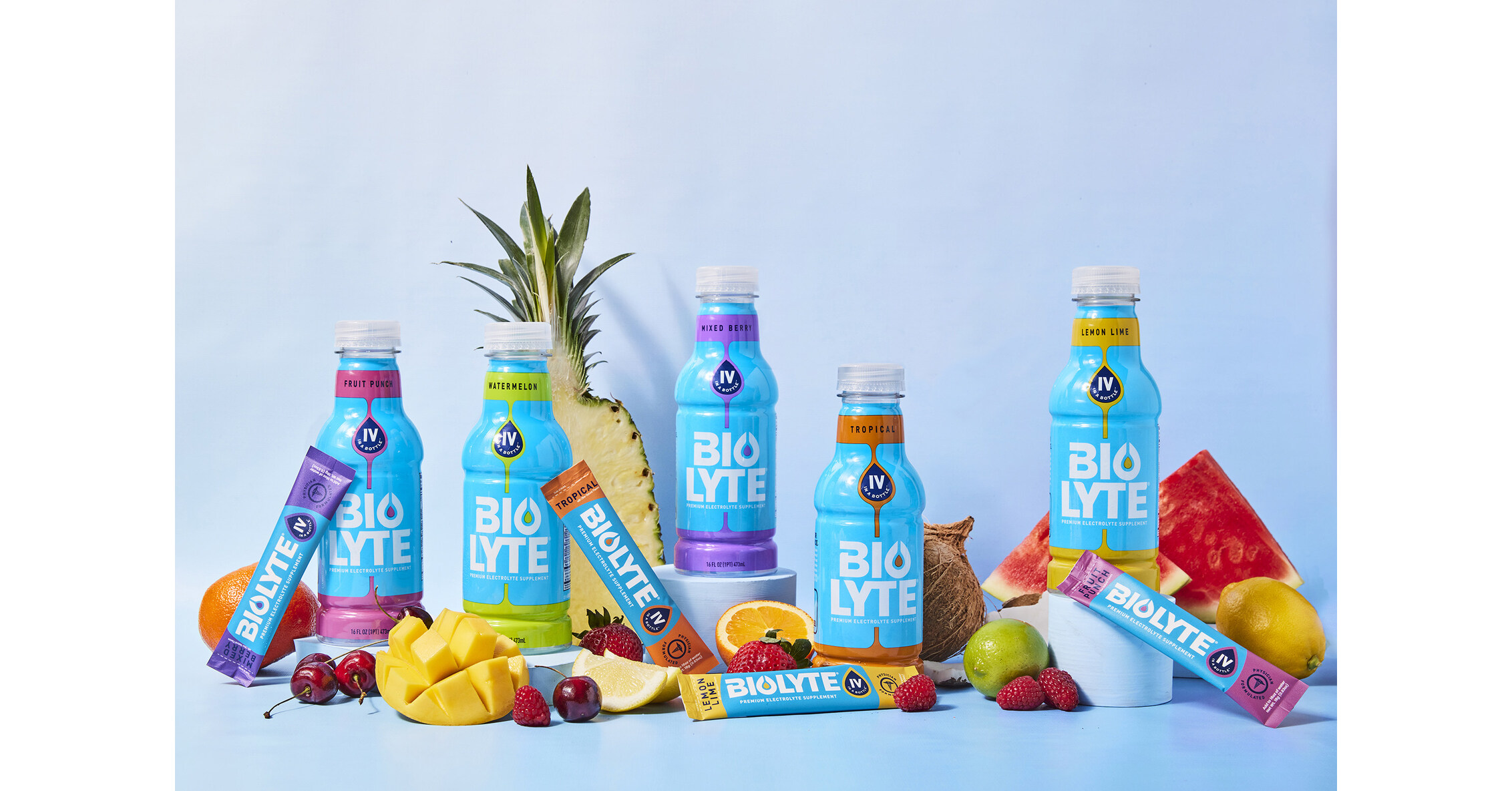 BIOLYTE® Debuts Packaging Redesign And Brings On The Go Powder Packets ...