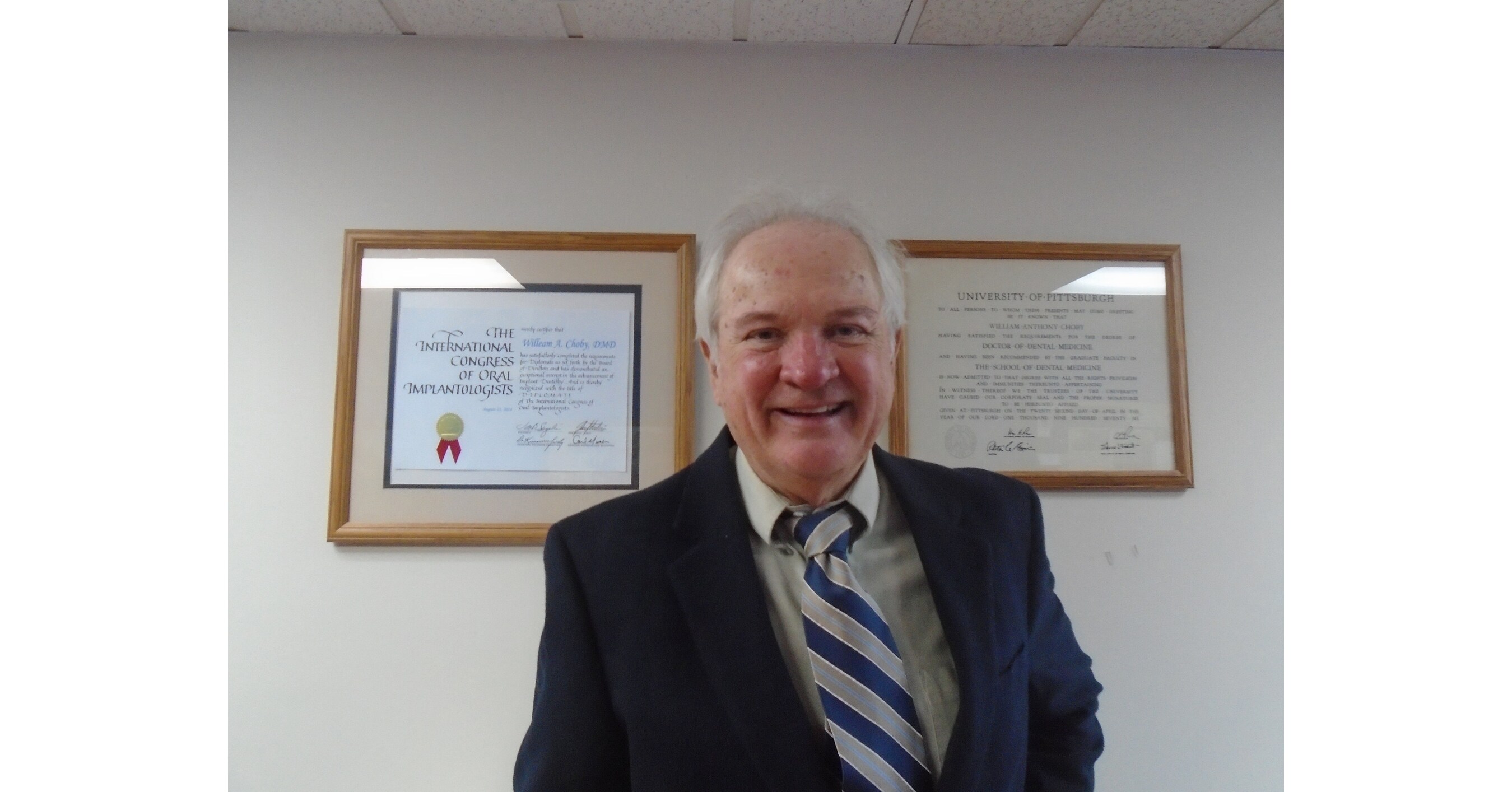 The Inner Circle acknowledges, Willeam A. Choby, DMD as a 2025 Dentist of the Year