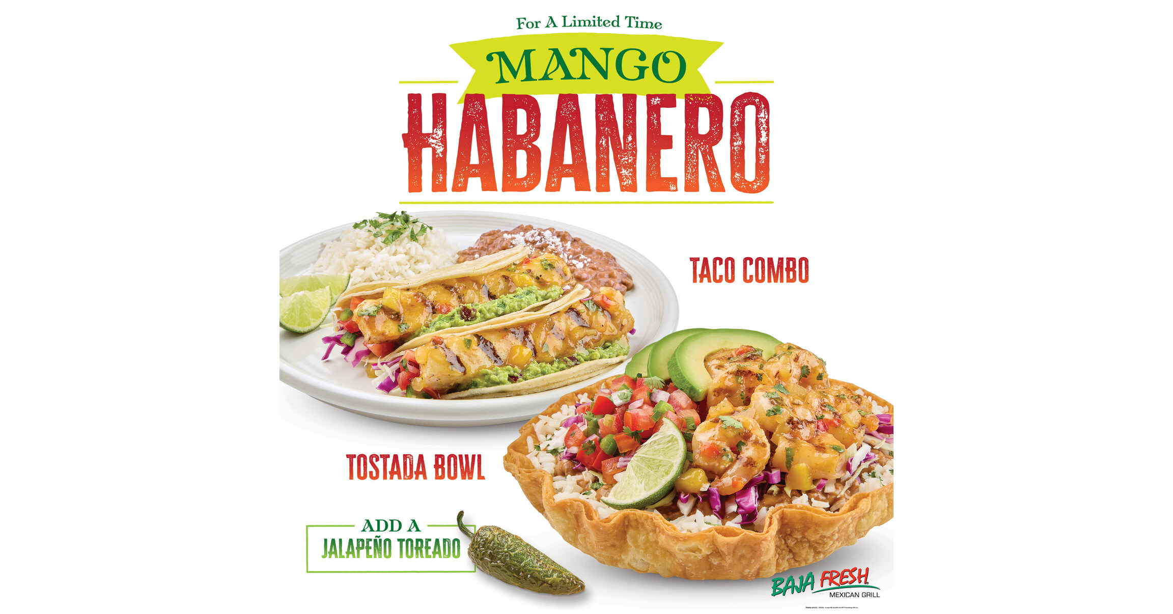 Baja Fresh Adds Sweet Heat This Summer with New Mango Habanero