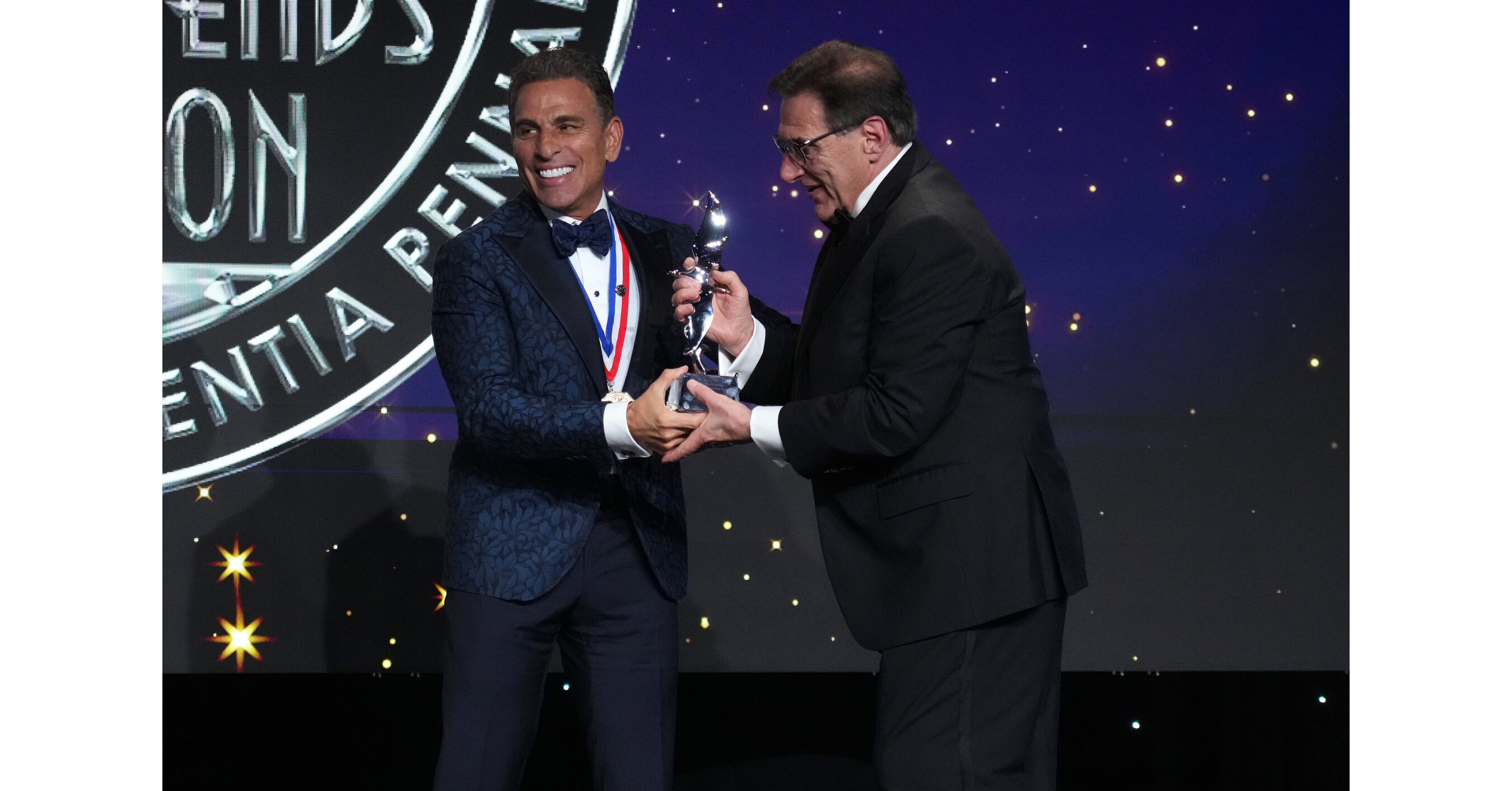 DIRECTIONAL AVIATION'S KENN RICCI HONORS LOUIS PEPPER WITH THE KENN ...