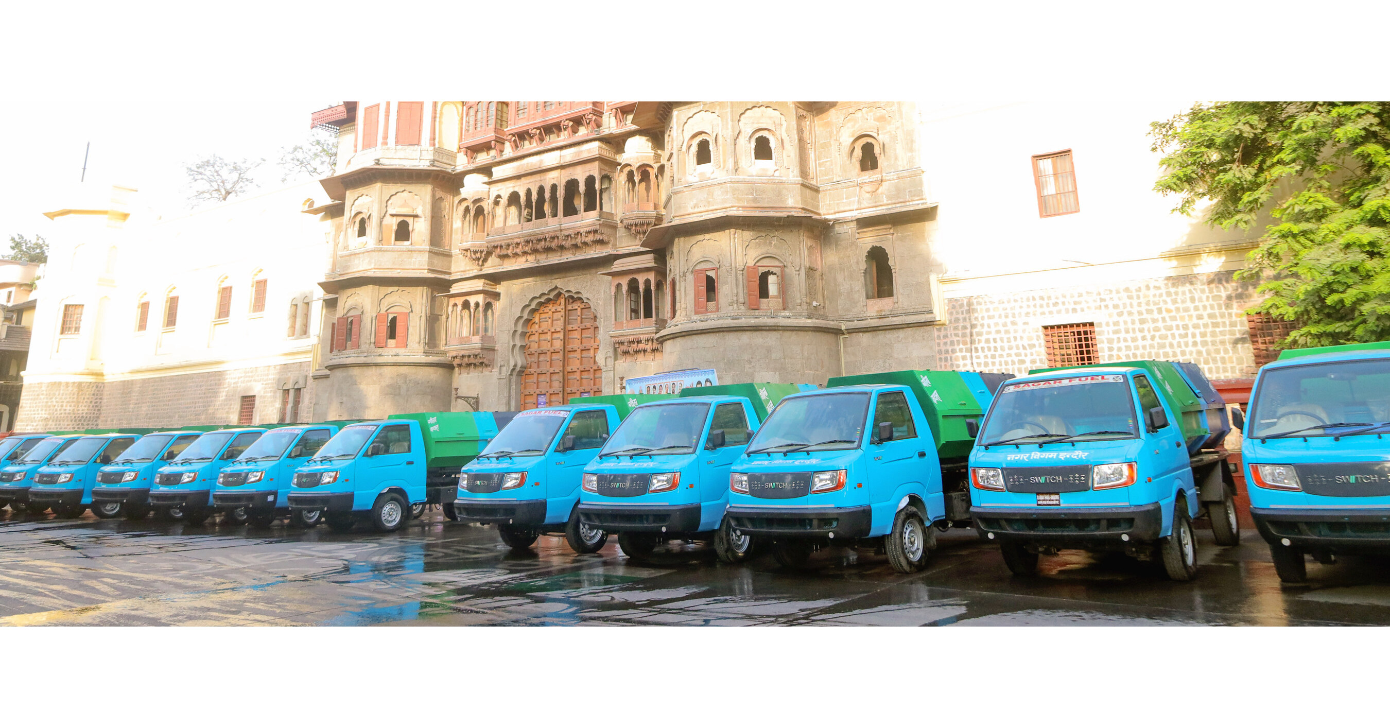 SWITCH Mobility Flags Off 100 SWITCH IeV3 for Waste Management to ...