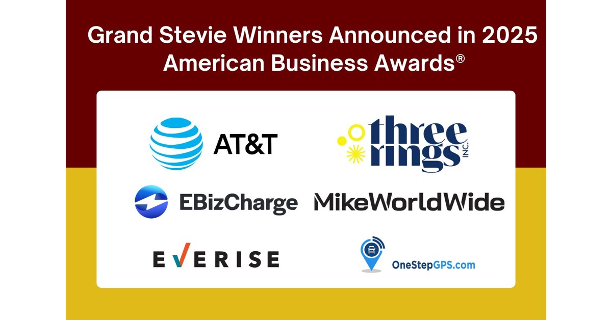 Grand Stevie® Award Winners Announced in 2025 American Business Awards®
