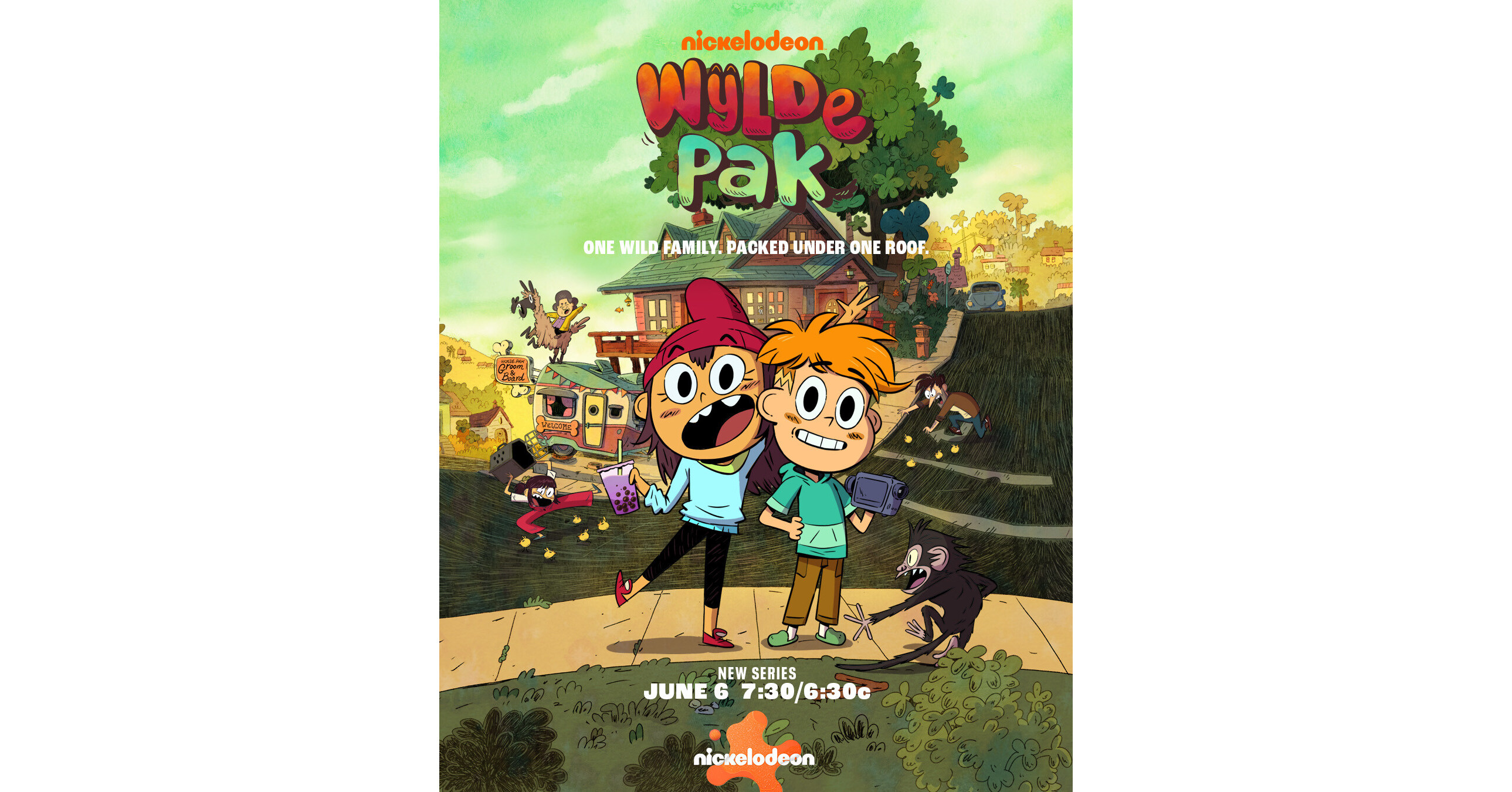 NICKELODEON INTRODUCES ALL-NEW ANIMATED SERIES WYLDE PAK, PREMIERING ...