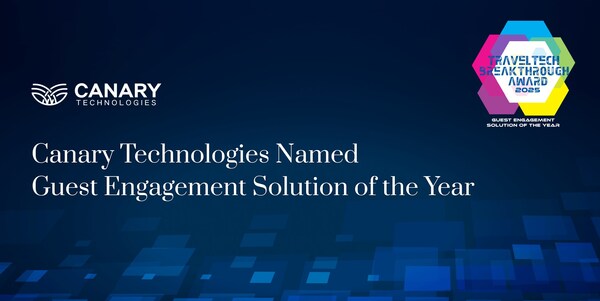 Canary Technologies Named Guest Engagement Solution of the Year