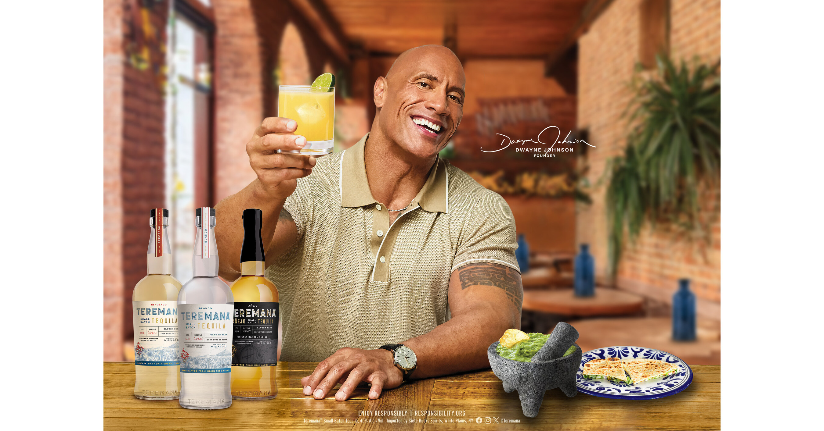 "IT'S ON THE ROCK!" TEREMANA® TEQUILA'S ANNUAL "GUAC ON THE ROCK ...