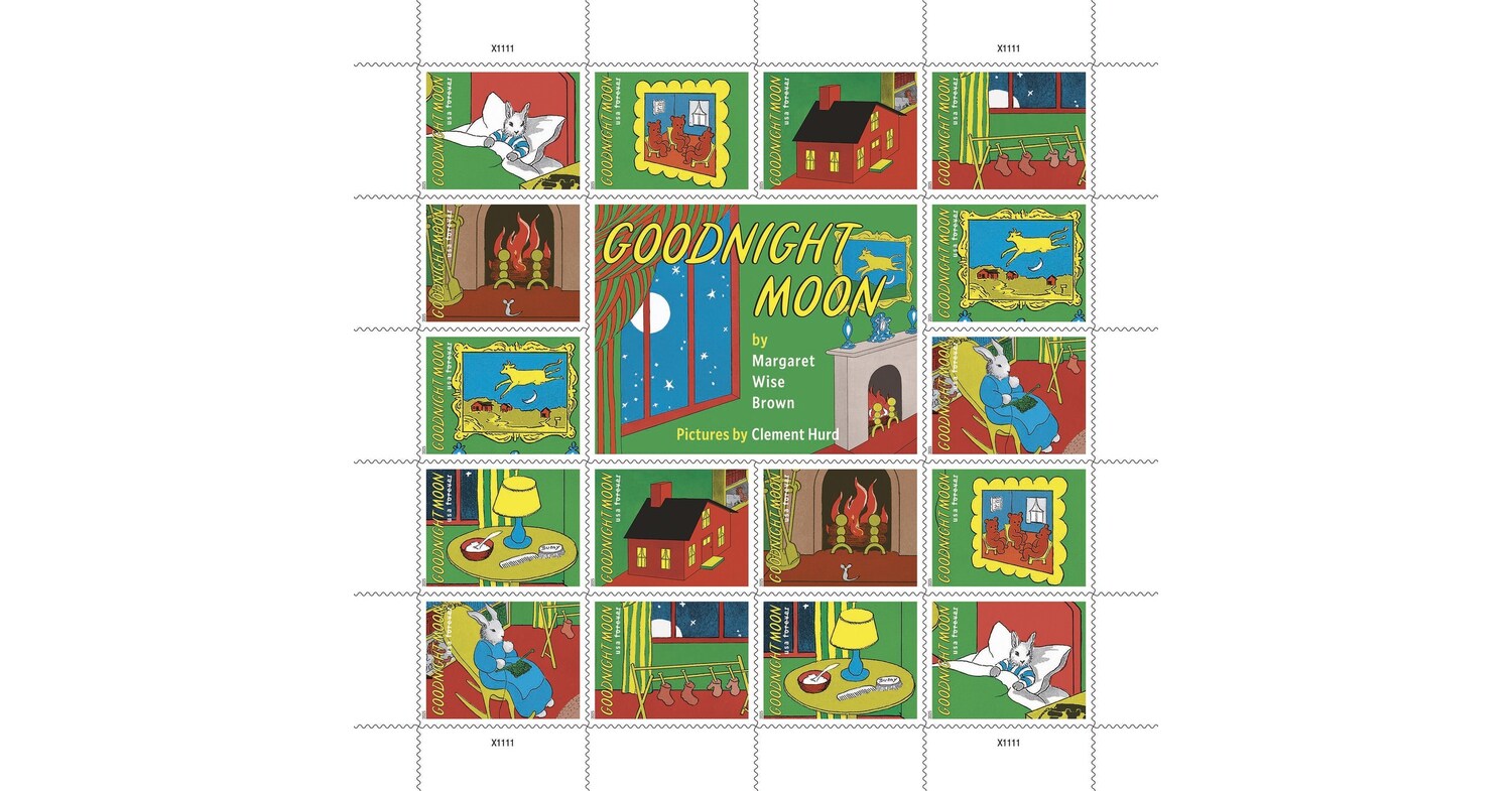 Goodnight Moon Stamps Available Today