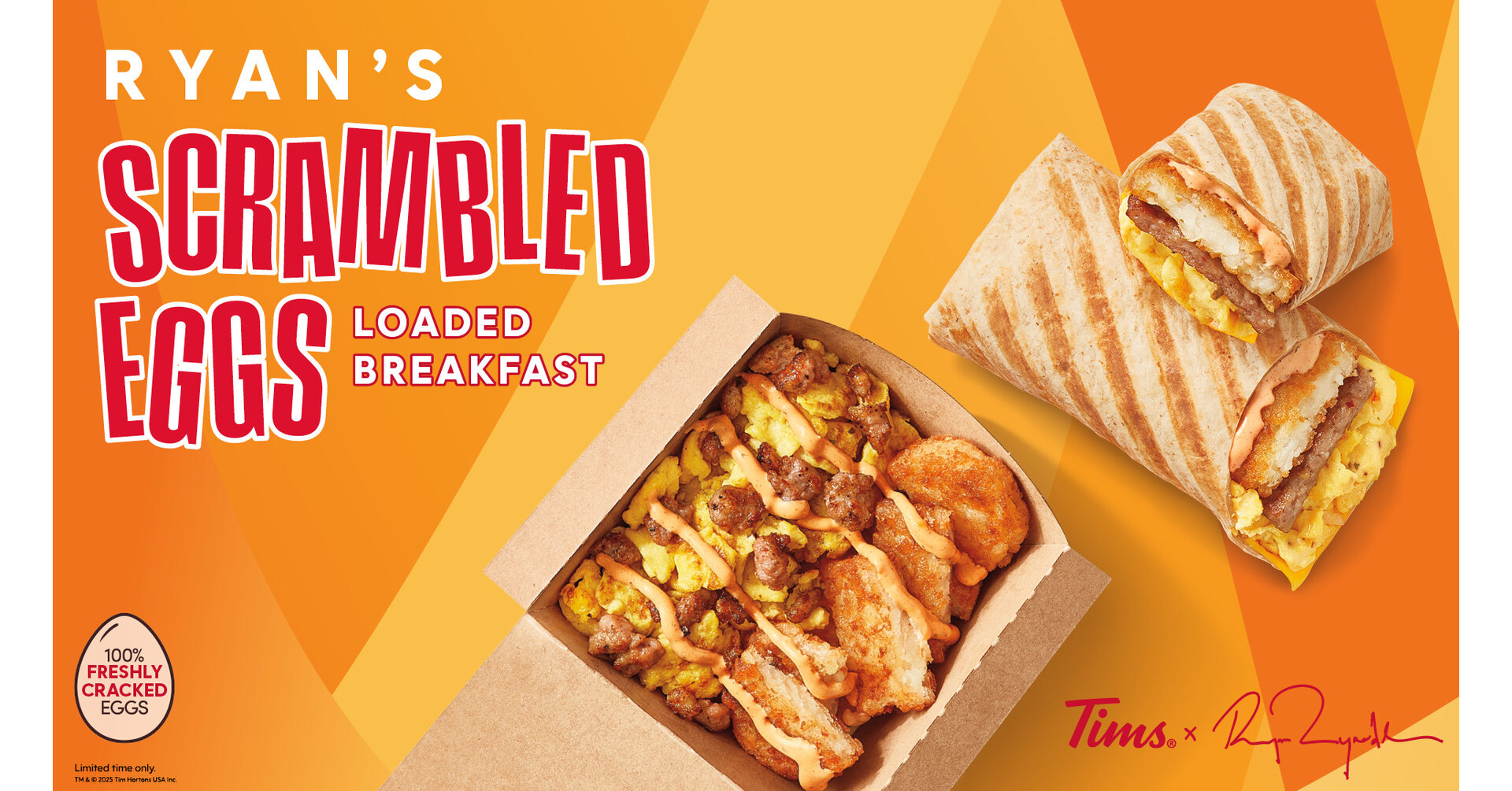 Tim Hortons® partners with Ryan Reynolds to launch exciting new ...