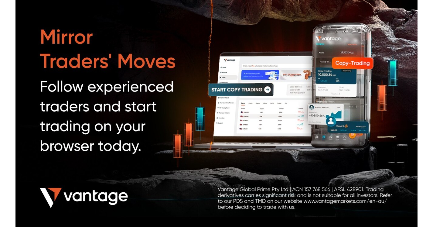 Vantage Launches Copy Trading on Client Portal Website with Deposit ...
