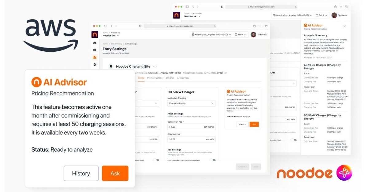 Noodoe Unveils AI-Driven EV Charging, Driving Toward Autonomous ...