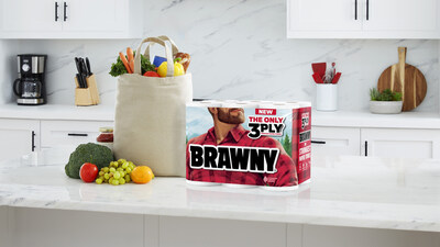 Brawny® Redefines Category Strength with New 3-Ply Paper Towels and ...
