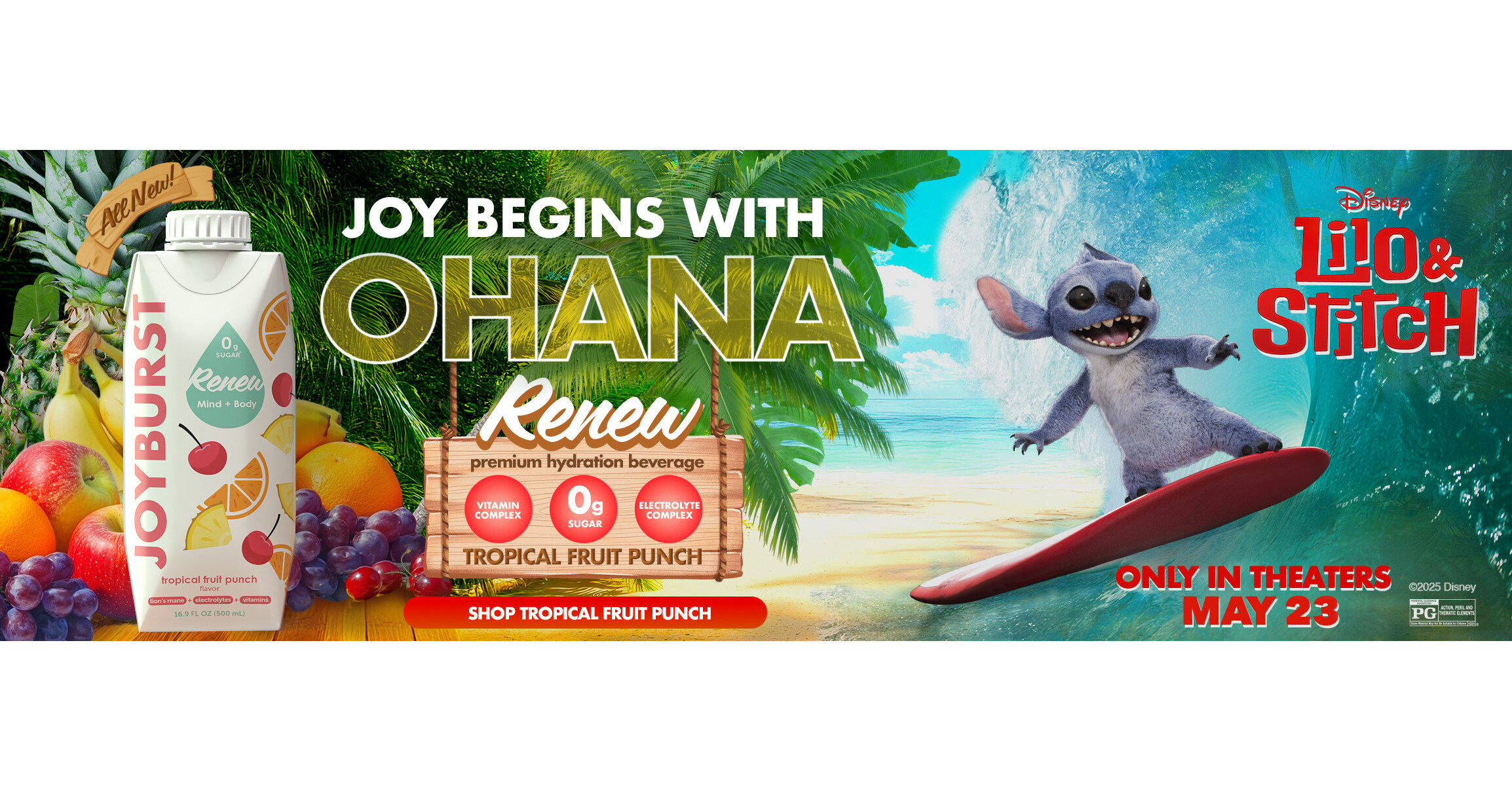 JOYBURST ANNOUNCES NEW FLAVOR TO PREMIUM HYDRATION LINE UP IN SECOND ...