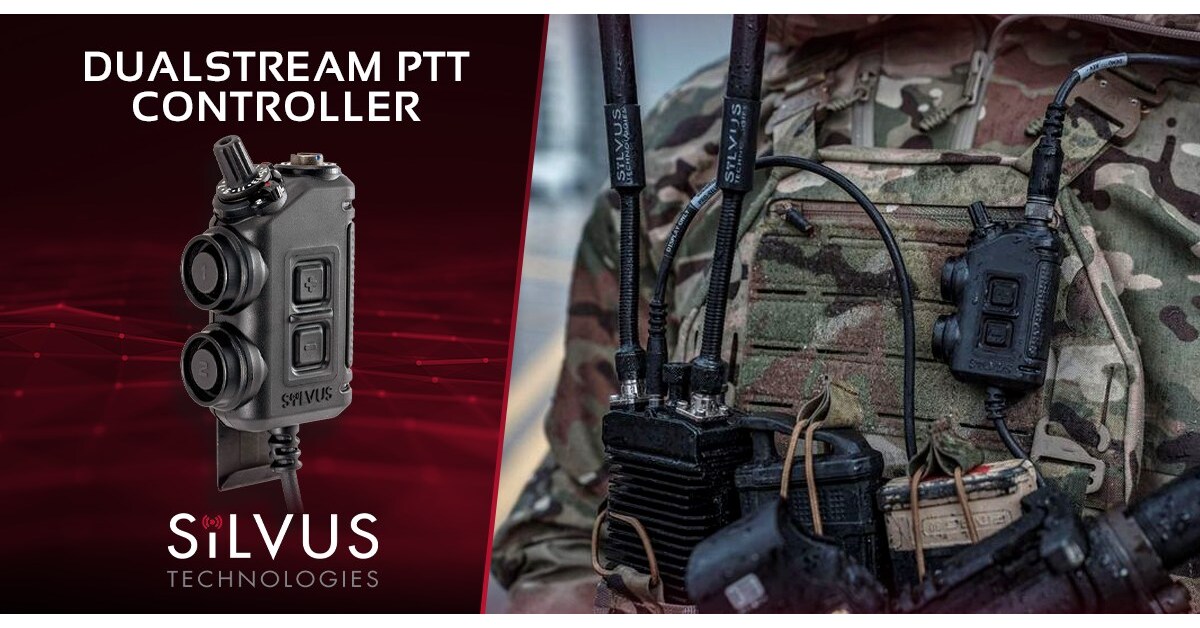 Silvus Unveils New DualStream PTT Controller at SOF Week 2025 ...