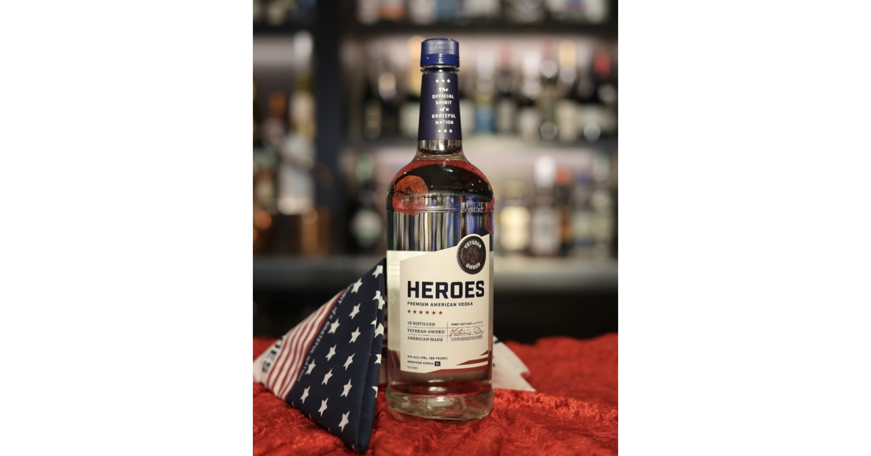 Veteran-Founded Heroes Vodka to Honor Heroes Nationwide