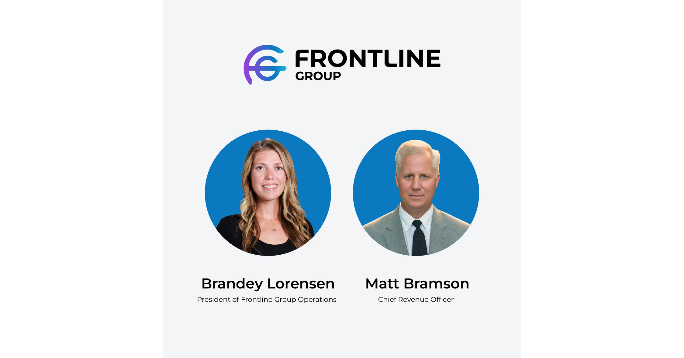 Frontline Group Names New Executives to Drive Growth and Innovation