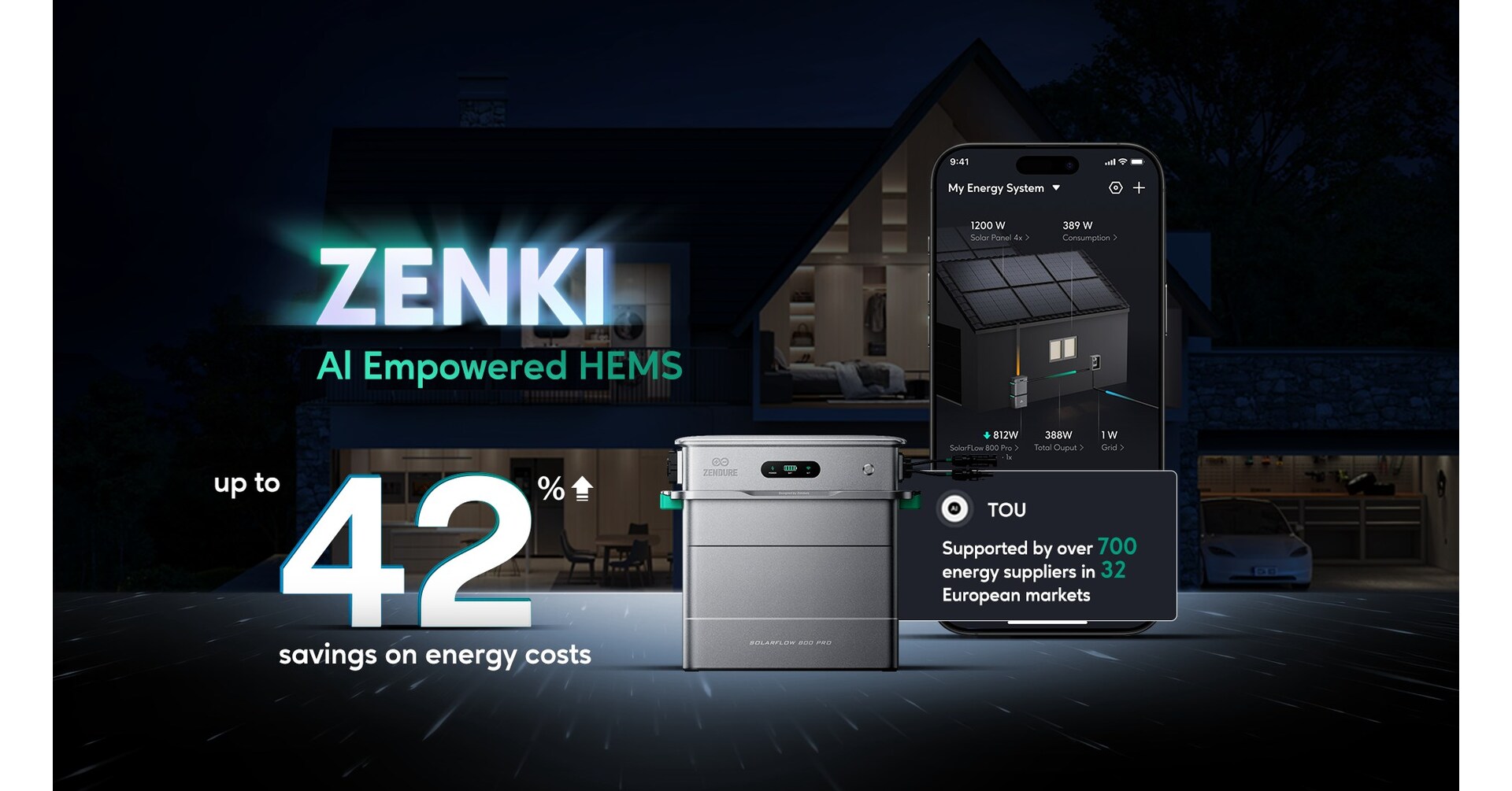 Zendure Unveils ZENKI AI-Powered HEMS at Intersolar Europe 2025: Smarter Energy for Every Home