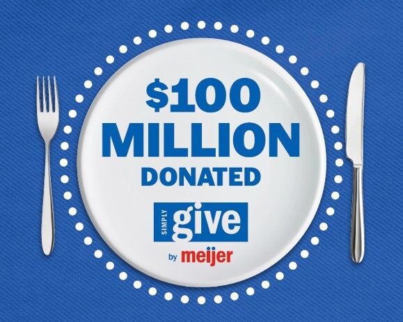 Meijer Simply Give Hunger Relief Program Reaches Incredible $100 ...