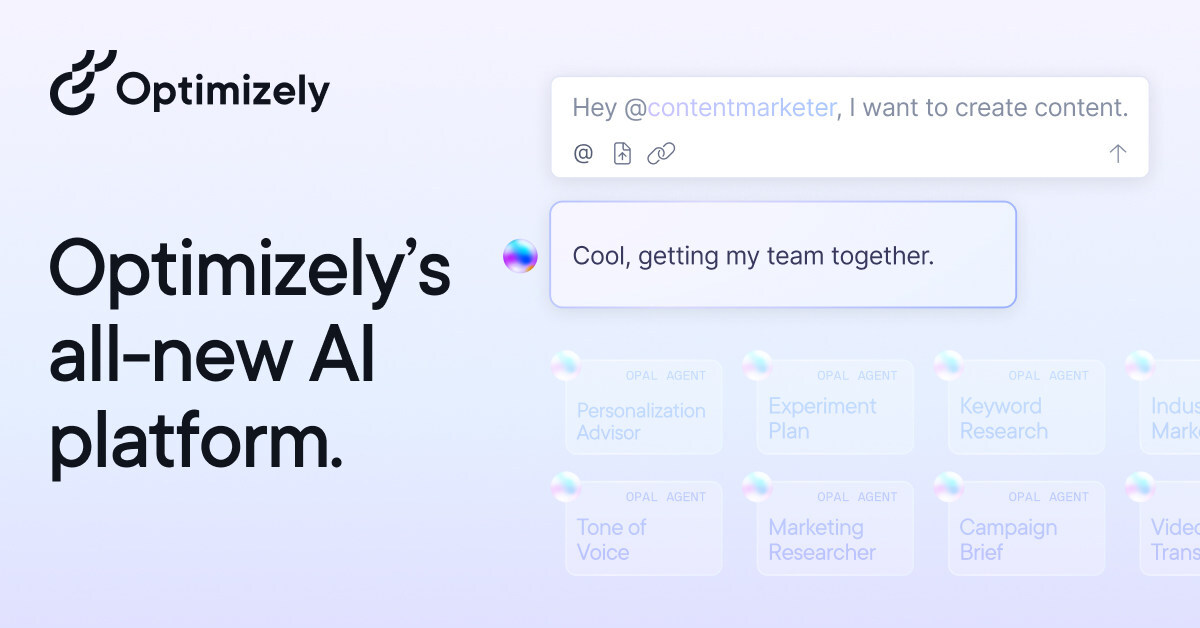 Optimizely Opal Undergoes Massive Transformation to Help Marketers Scale with Agentic AI