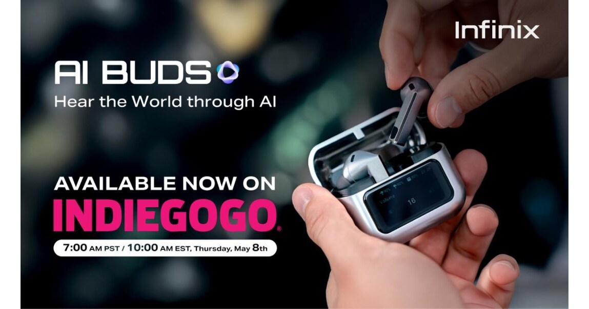 Infinix Launches Its First AI Buds with Real-Time Translation on Indiegogo