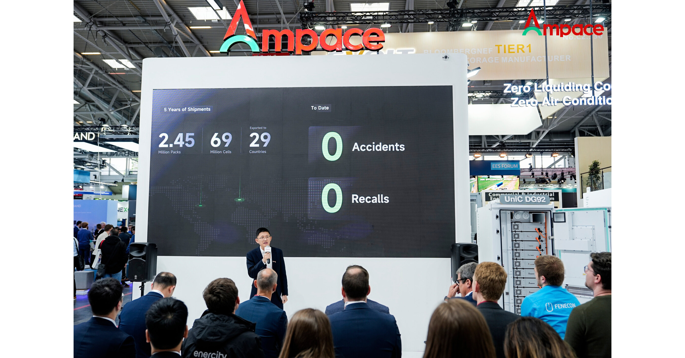 Ampace Launches ONEN Strategy at Intersolar Europe 2025