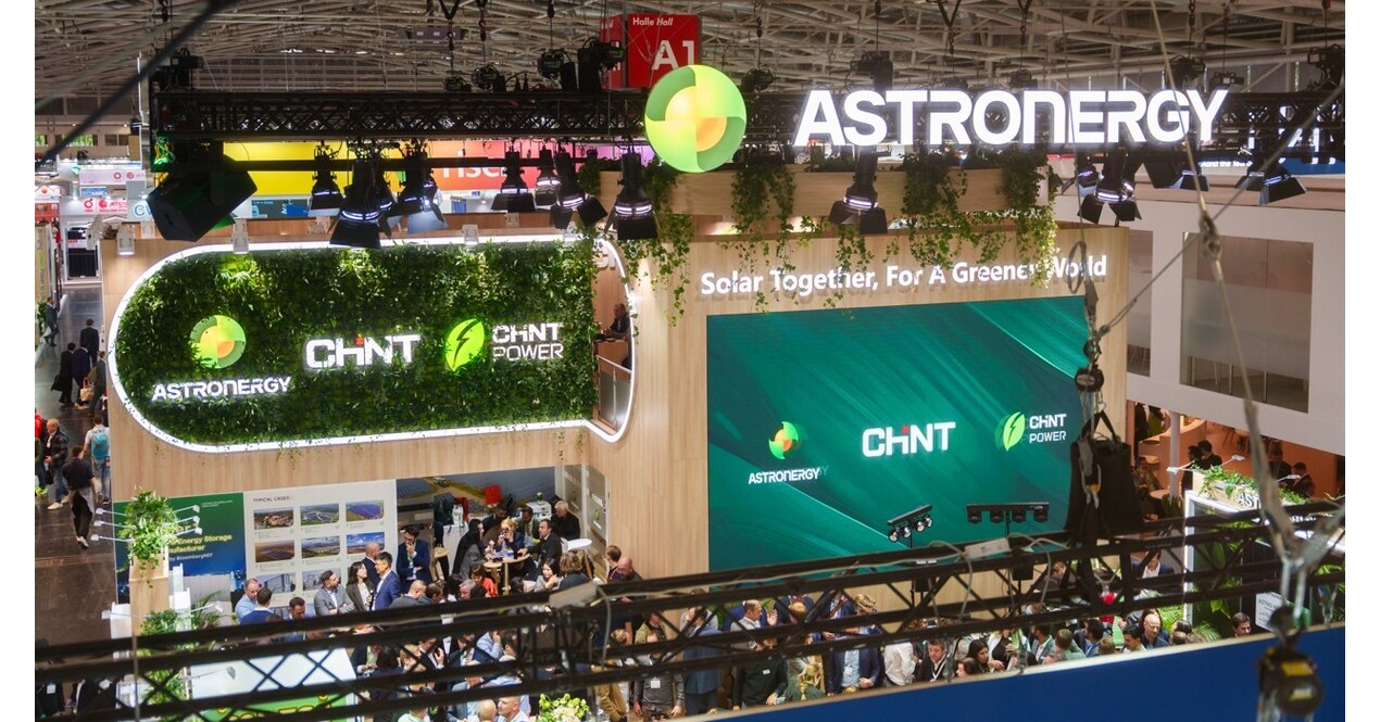 Astronergy shines with its breakthroughs at Intersolar Europe 2025