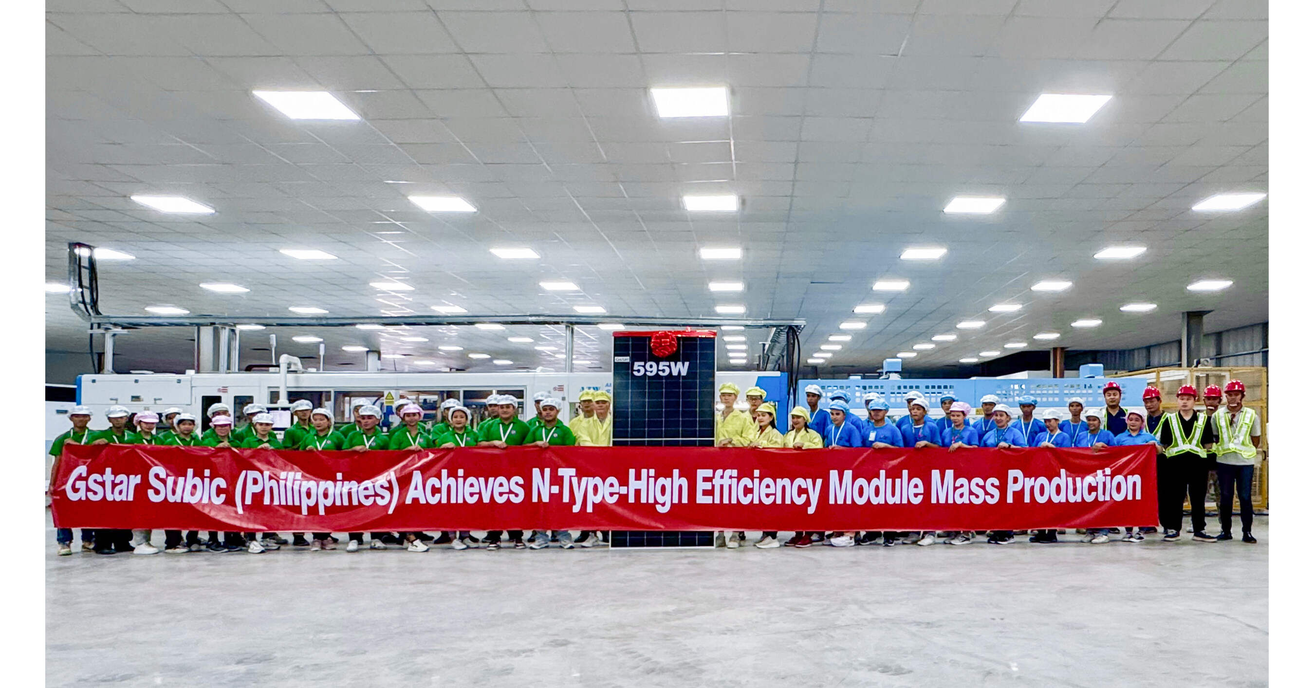 Gstar Subic Philippines: First N-Type High-Efficiency Module ...