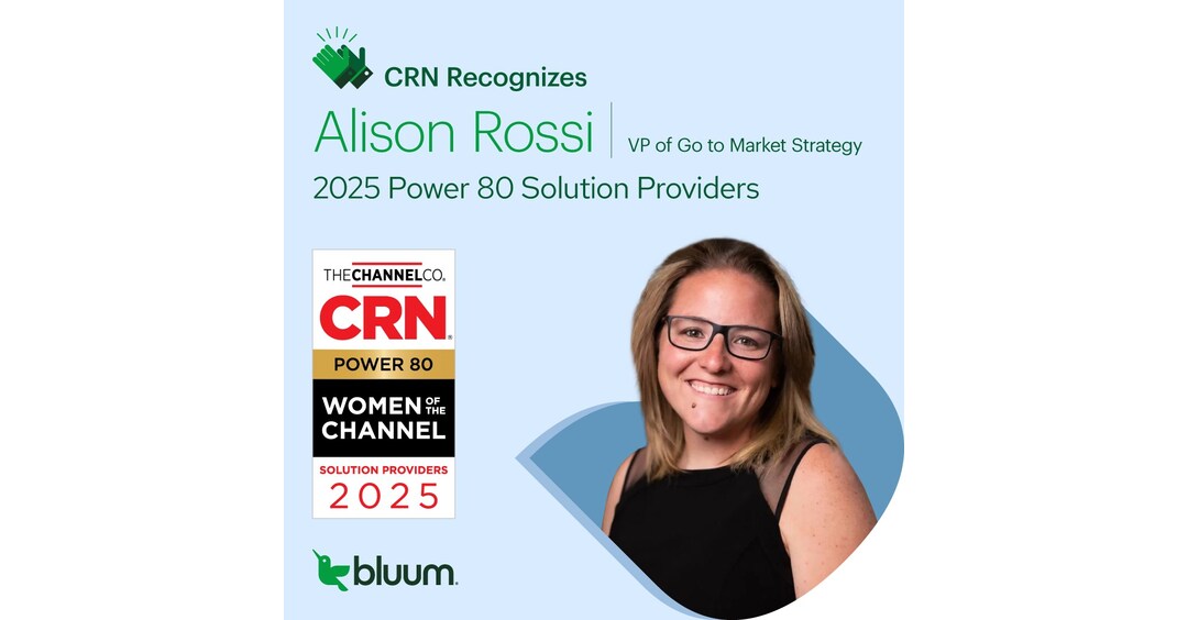 Bluum's Alison Rossi is recognized as one of CRN's 2025 Women of the ...