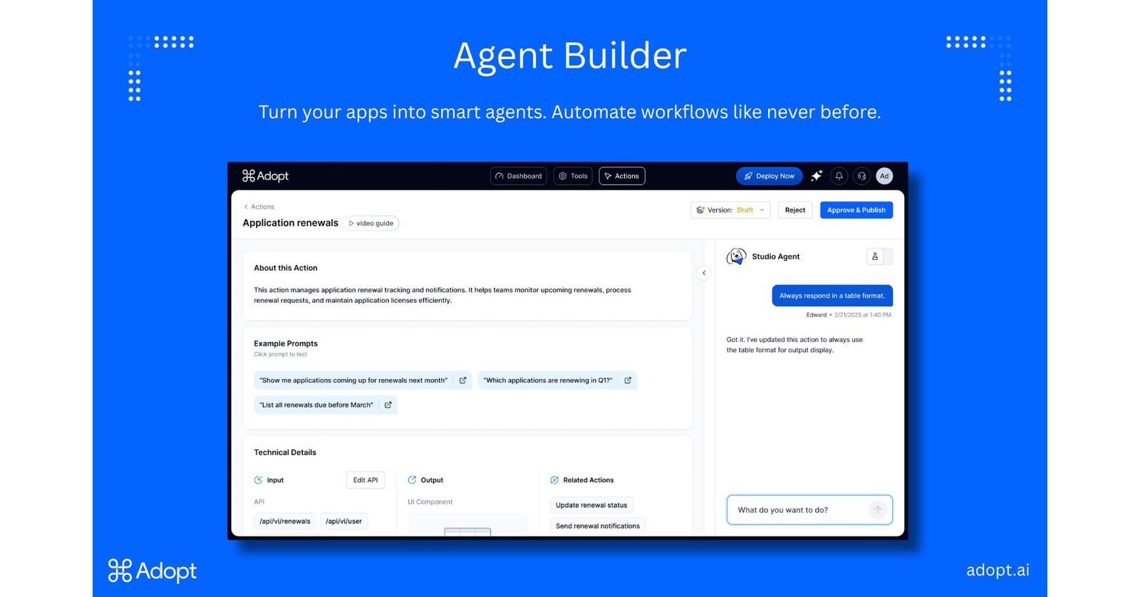 Adopt AI raises $6m to transform Apps to Agents
