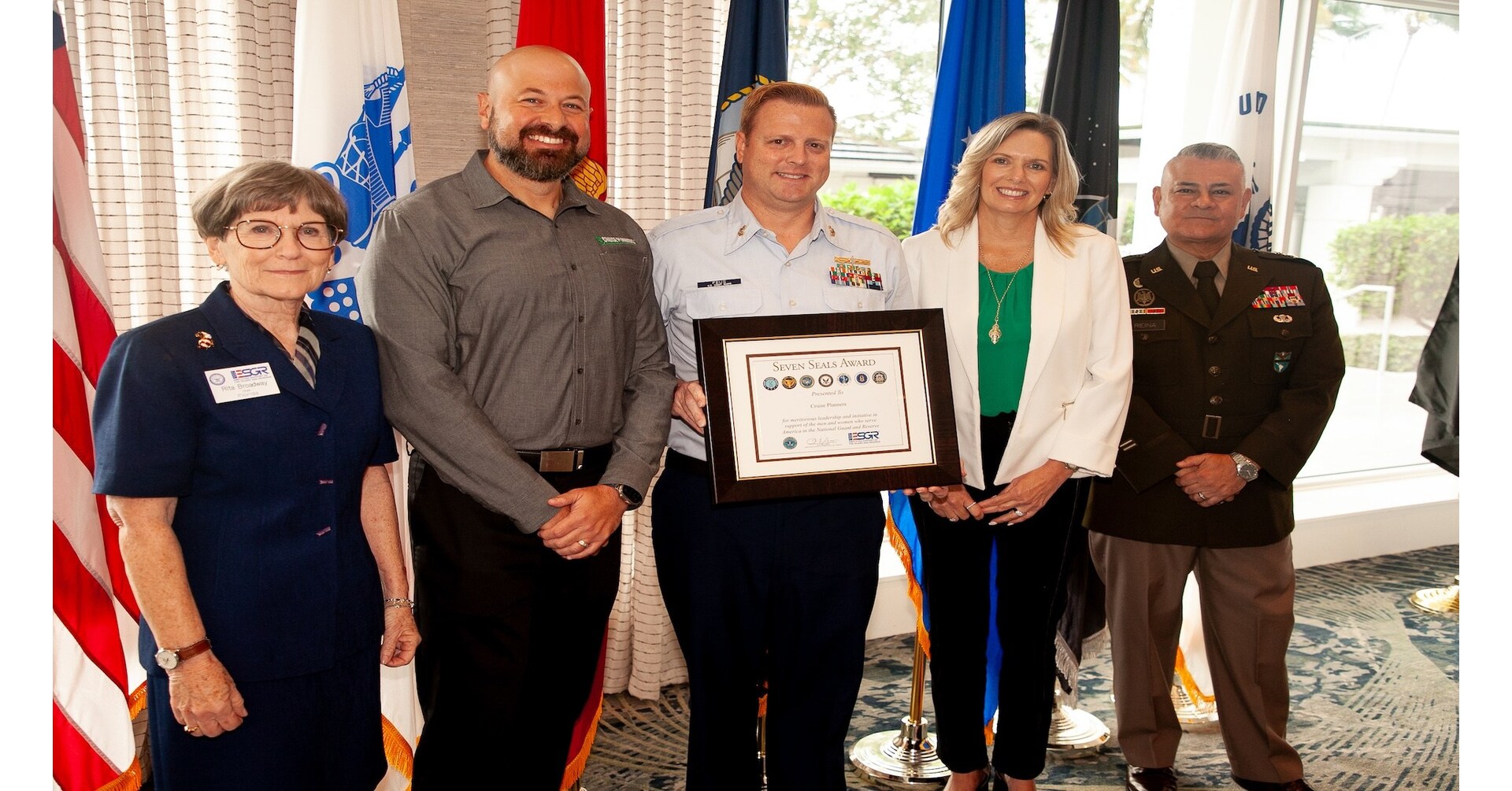 Cruise Planners Honored with Prestigious ESGR Seven Seals Award ...